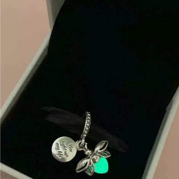 Pandora | Jewelry | Pandora Glowinthedark Firefly Dangle Charm Wbox ...